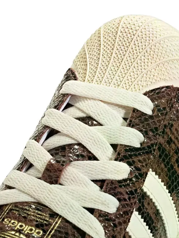 Adidas Striped Snakeskin Sneakers