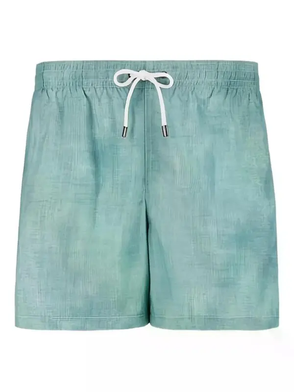 Canali Drawstring Swim Shorts - Blue