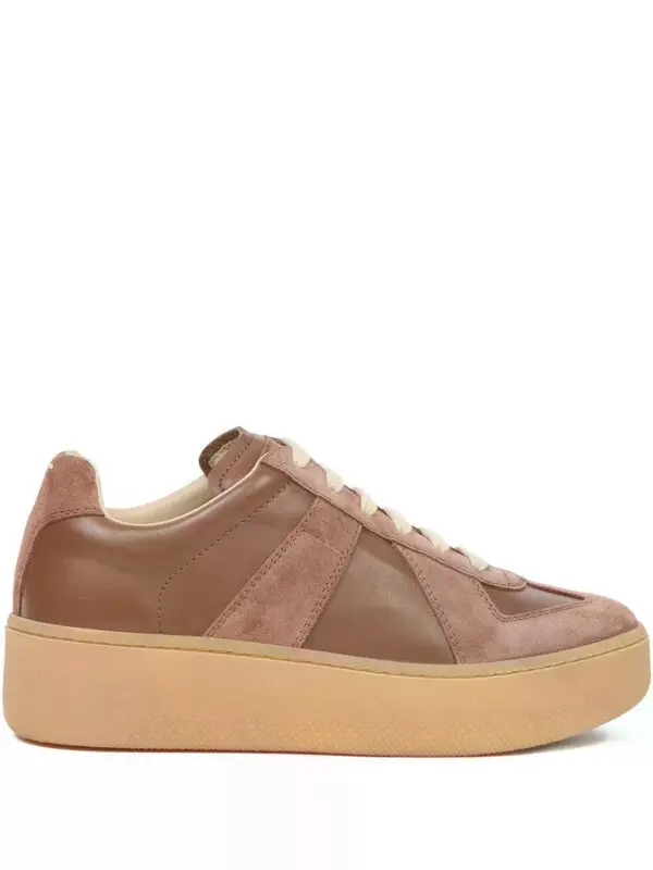 MAISON MARGIELA Replica Wedge Sneakers - Brown