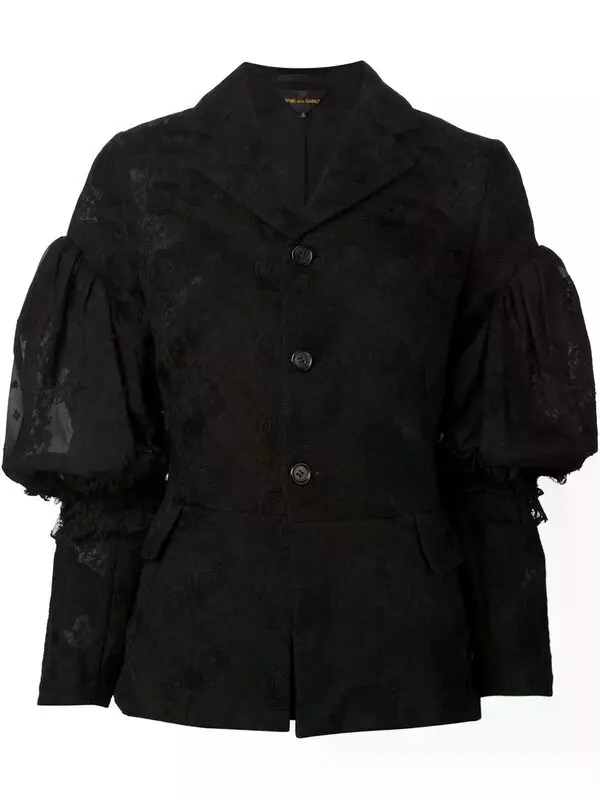 Comme Des Garçons Puff Sleeve Lace Jacket