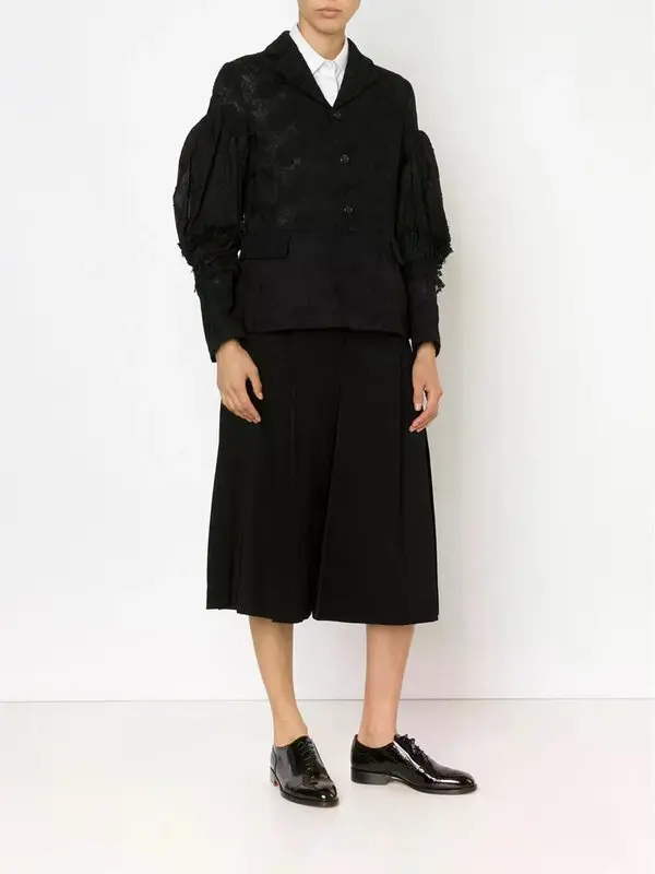 Comme Des Garçons Puff Sleeve Lace Jacket