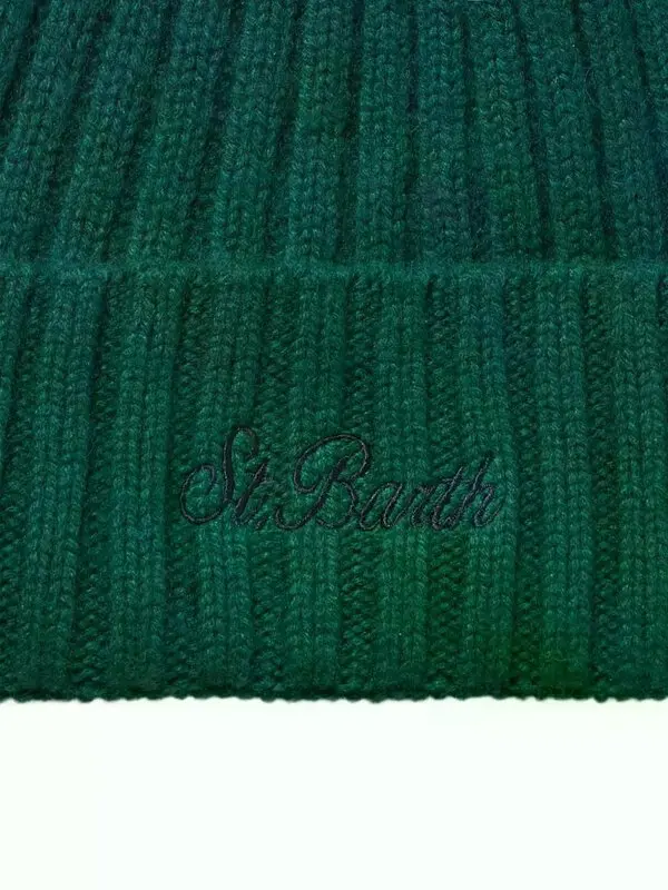 MC2 SAINT BARTH Wengen Ribbed Hat - Green