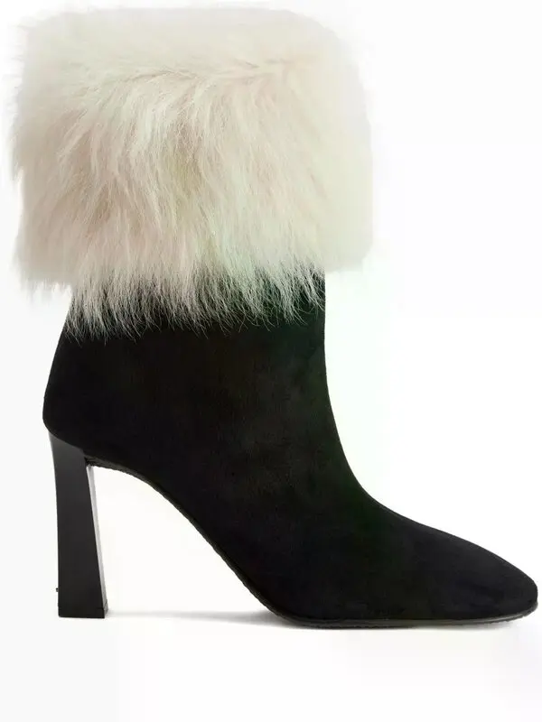 GIUSEPPE ZANOTTI 90mm Gstaad Fur-cuff Boots