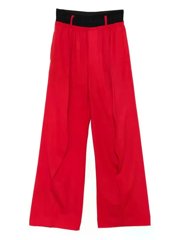 ALAINPAUL Pleated-front Trousers