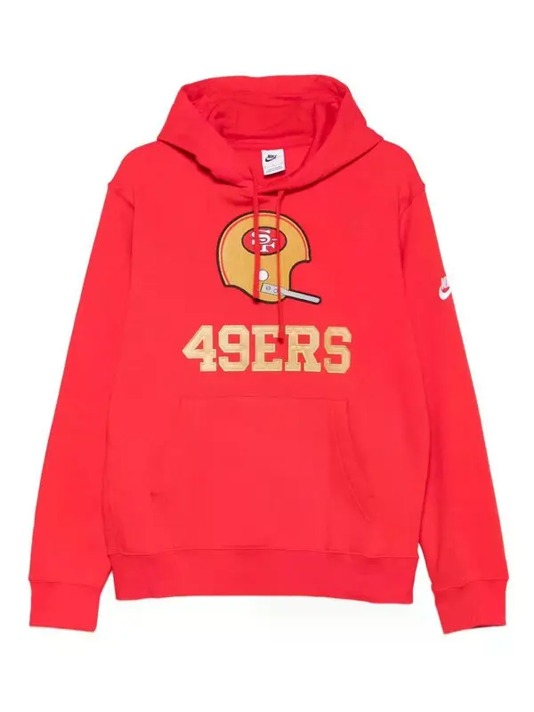 Nike X Nfl San Francisco 49ers Logo Hoodie - Red