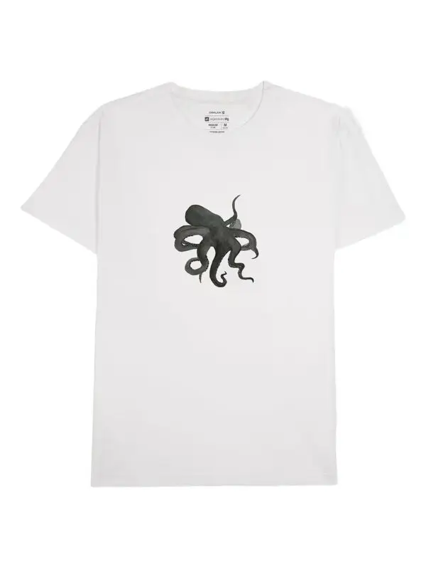 OSKLEN Octopus-print T-shirt - White