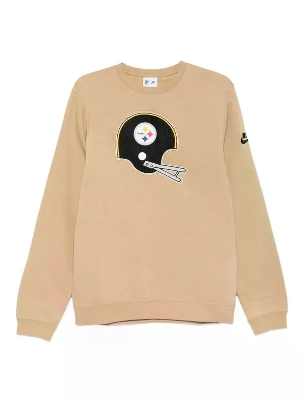 Nike X Nfl Pittsburgh Steelers Sweatshirt - Neutrals