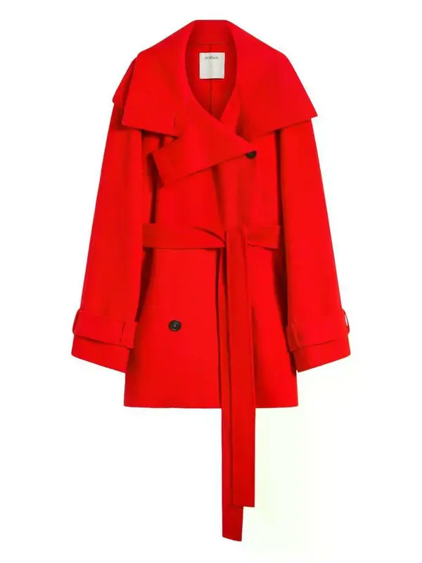 Sportmax Belted Collar Coat