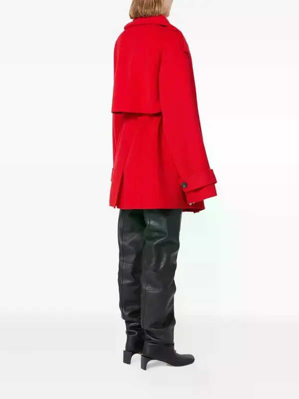 Sportmax Belted Collar Coat