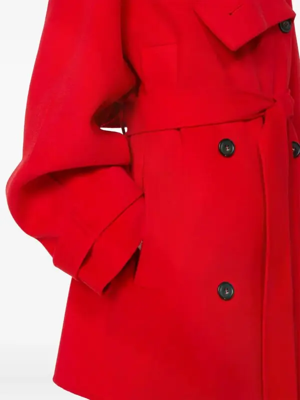 Sportmax Belted Collar Coat