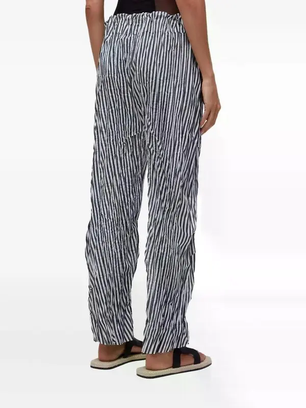 OSKLEN Striped Pleated Trousers