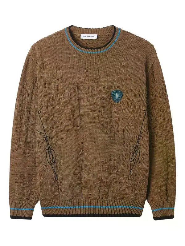 KIKO KOSTADINOV Embossed-detail Sweater