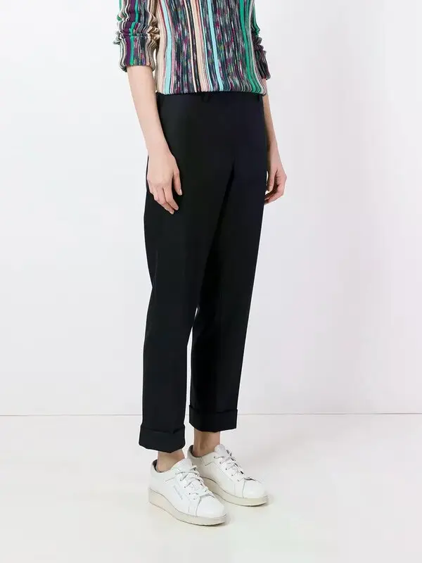 Boglioli Tailored Cropped Trousers