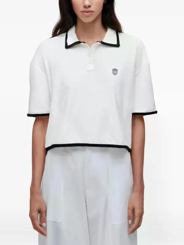 OSKLEN Contrast-trim Polo Top