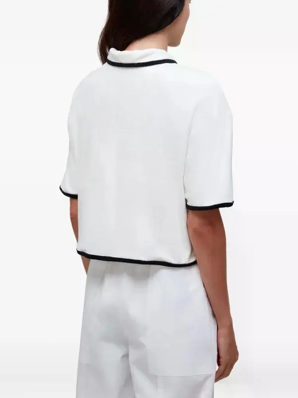 OSKLEN Contrast-trim Polo Top