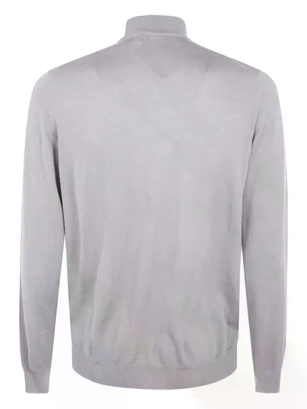 FILIPPO DE LAURENTIIS Roll-neck Long-sleeve Sweater - Grey