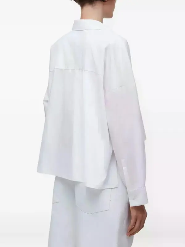 OSKLEN Long Sleeve Cropped Shirt