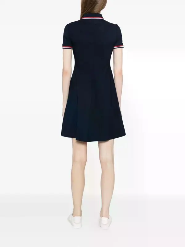 Lacoste Polo-collar Shirtdress - Blue