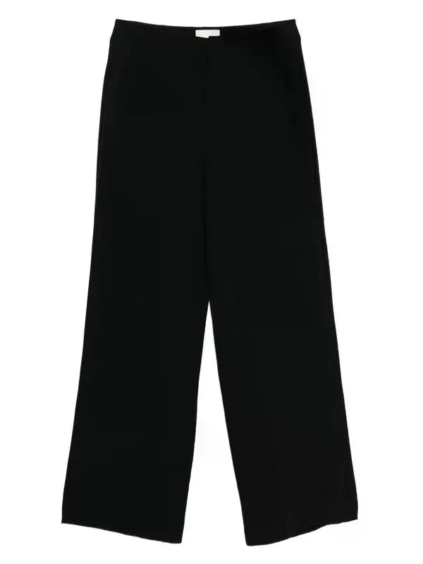 REFORMATION Vida Straight-leg Trousers - Black