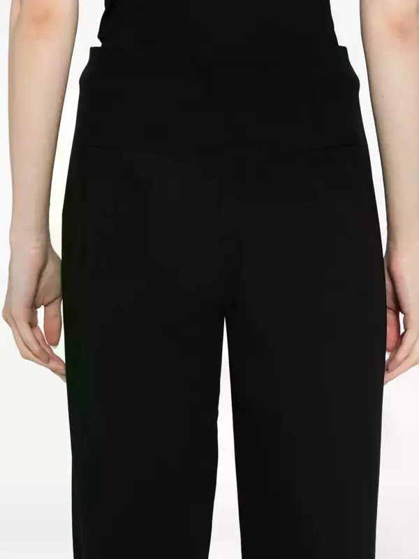REFORMATION Vida Straight-leg Trousers - Black