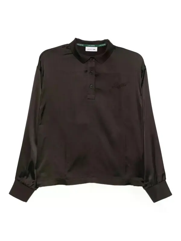 Lacoste Embroidered-logo Polo Top