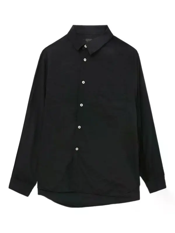 BLACK COMME DES GARÇONS Button Long-sleeve Shirt