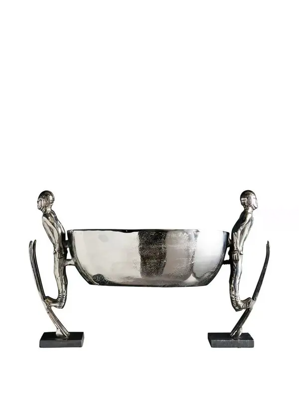 CU I SEEYOU Skier-figure Ice Bucket - Metallic