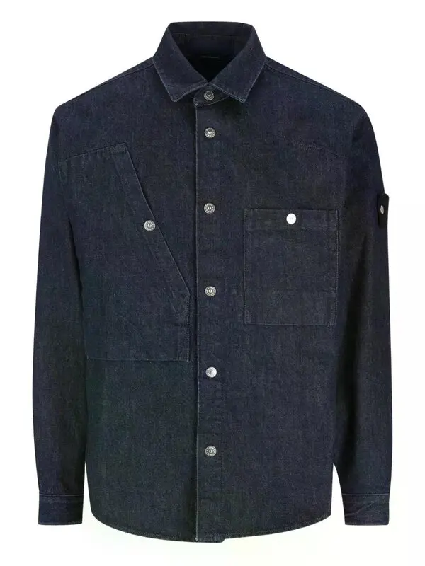 Stone Island Cotton Denim Shirt