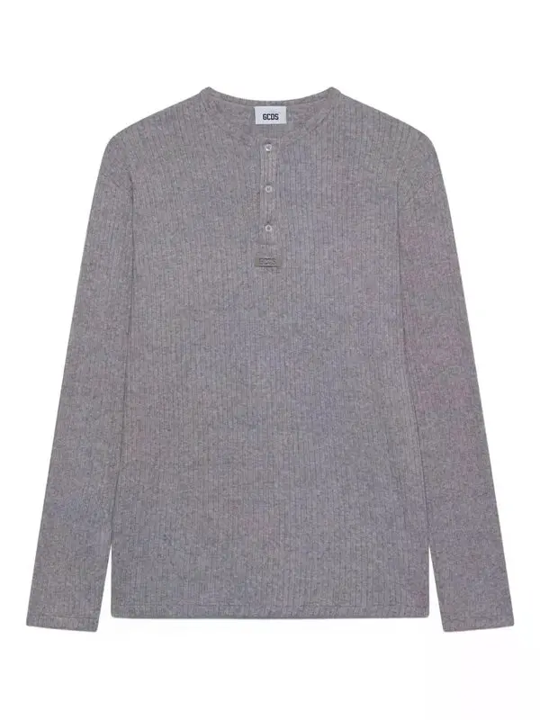 Gcds Logo-patch Long-sleeve T-shirt