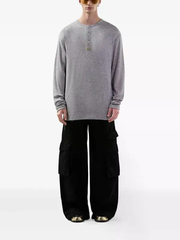 Gcds Logo-patch Long-sleeve T-shirt