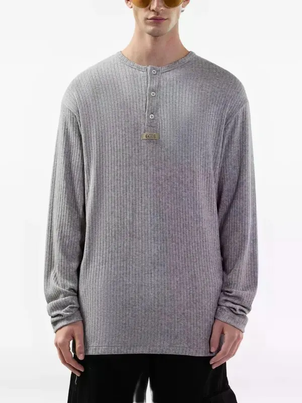 Gcds Logo-patch Long-sleeve T-shirt