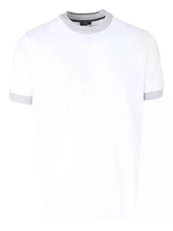 Peserico Ribbed Trim T-shirt