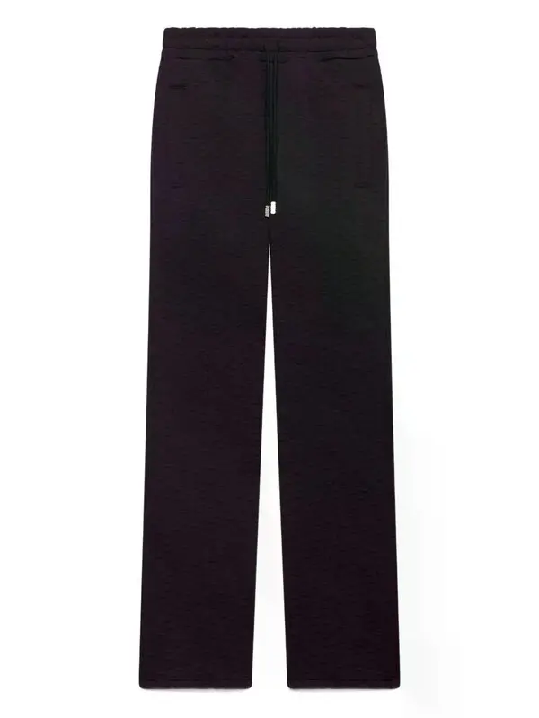 Gcds Monogram Jogger Straight Trousers