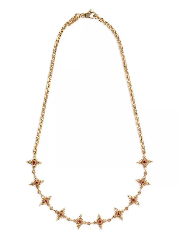 Emanuele Bicocchi Stella Ventis Crystal Necklace - Gold