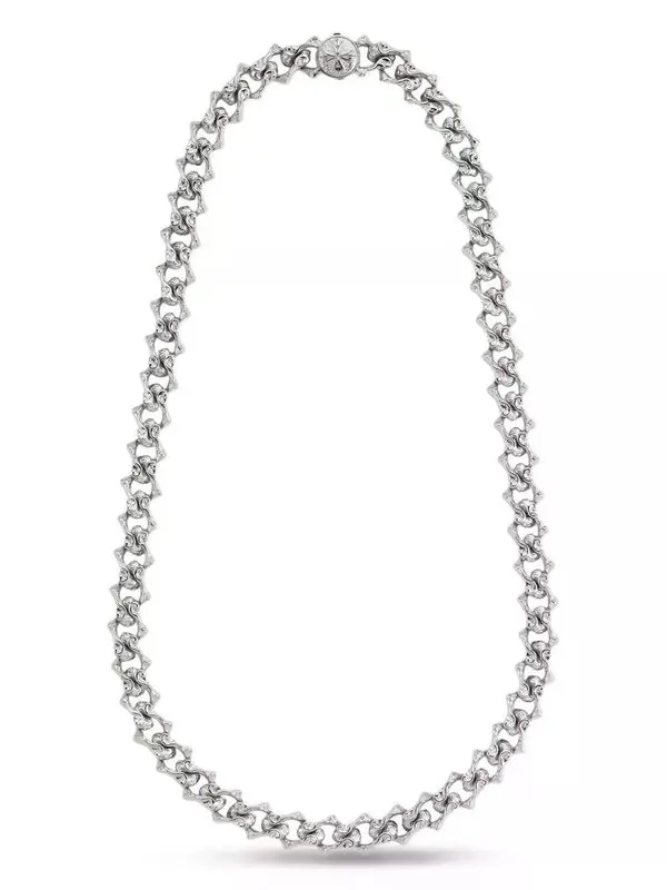 Emanuele Bicocchi Sharp Chain Necklace - Silver