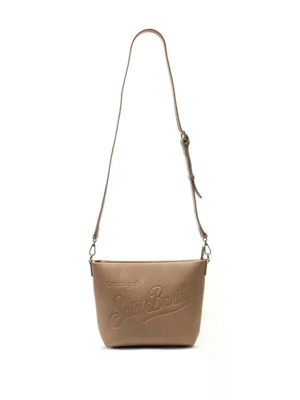 MC2 SAINT BARTH Aline Pebble-leather Clutch Bag