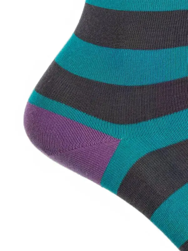 Paul Smith Striped Socks - Grey