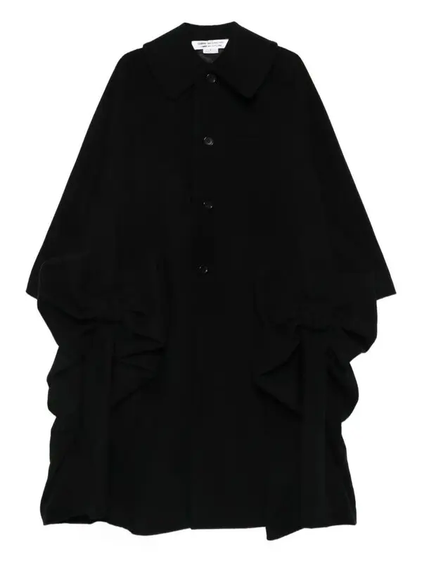 Comme Des Garçons Single-breasted Oversized Coat