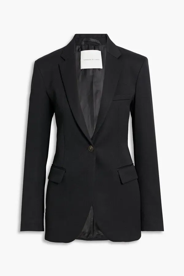 Veronica De Piante Astrid Wool-twill Blazer