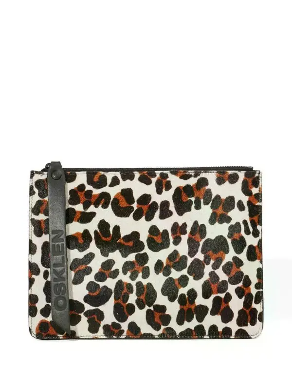 OSKLEN Leopard Print Pouch