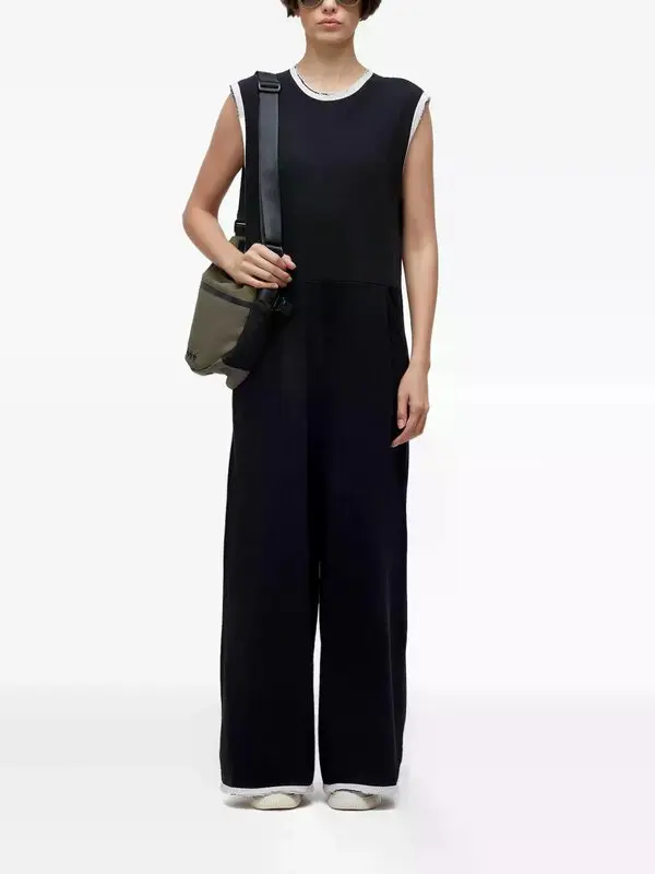 OSKLEN Sleeveless Contrast-trim Jumpsuit