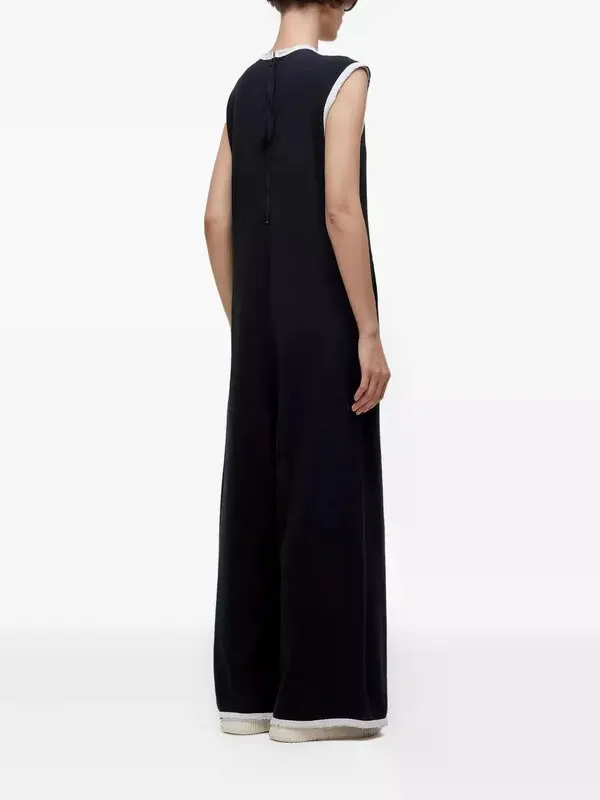OSKLEN Sleeveless Contrast-trim Jumpsuit