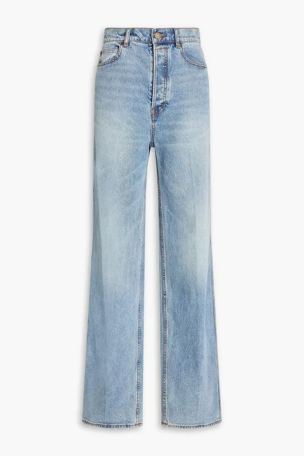Zimmermann High-rise Straight-leg Jeans