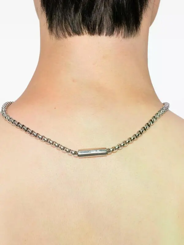 AGNÈS B. Octagon-clasp Necklace
