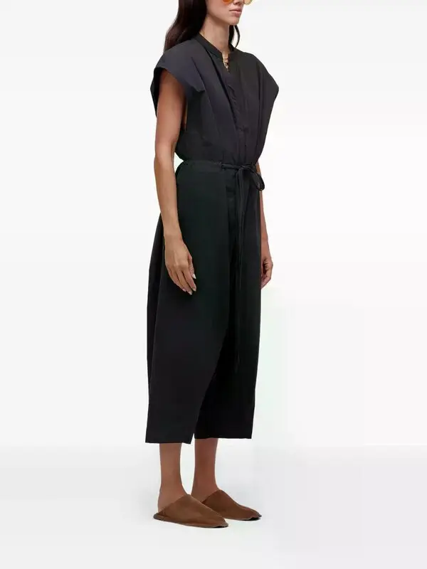 OSKLEN Cotton Cap-sleeve Jumpsuit