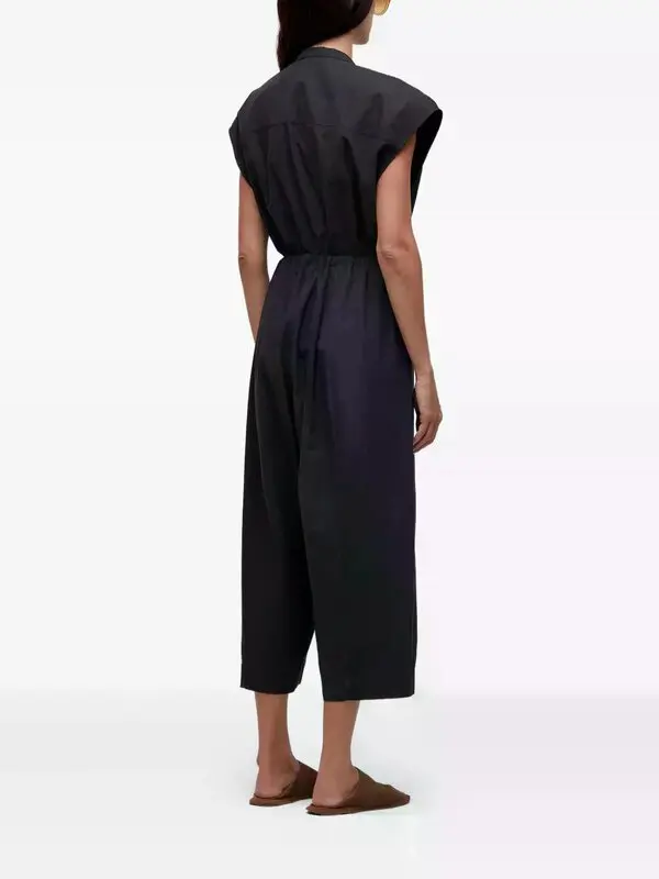 OSKLEN Cotton Cap-sleeve Jumpsuit