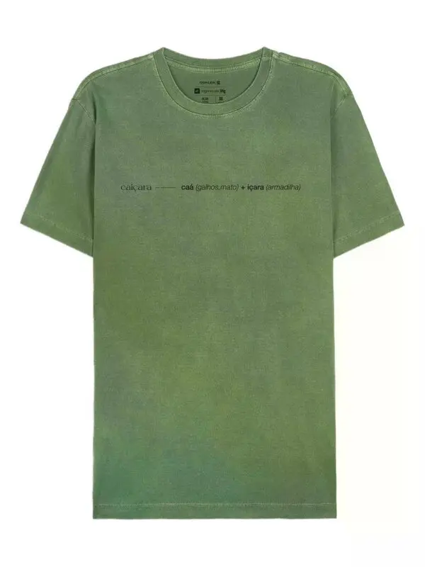 OSKLEN Caiçara-text T-shirt