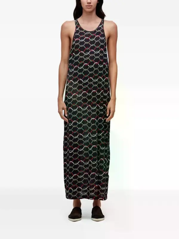OSKLEN Printed Sleeveless Maxi Dress