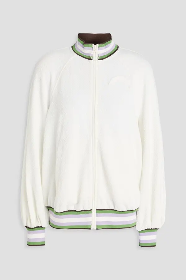 Zimmermann Textured Jersey Bomber Jacket