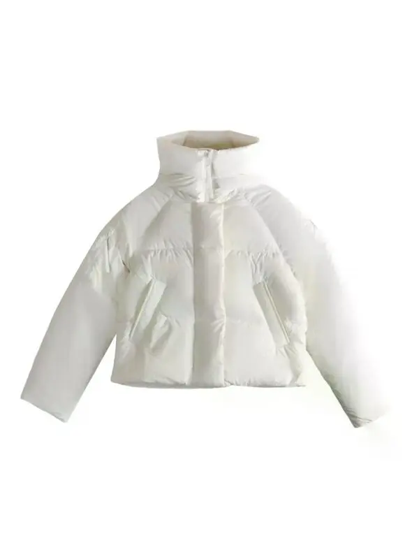 Canada Goose High-neck Puffer Jacket - White